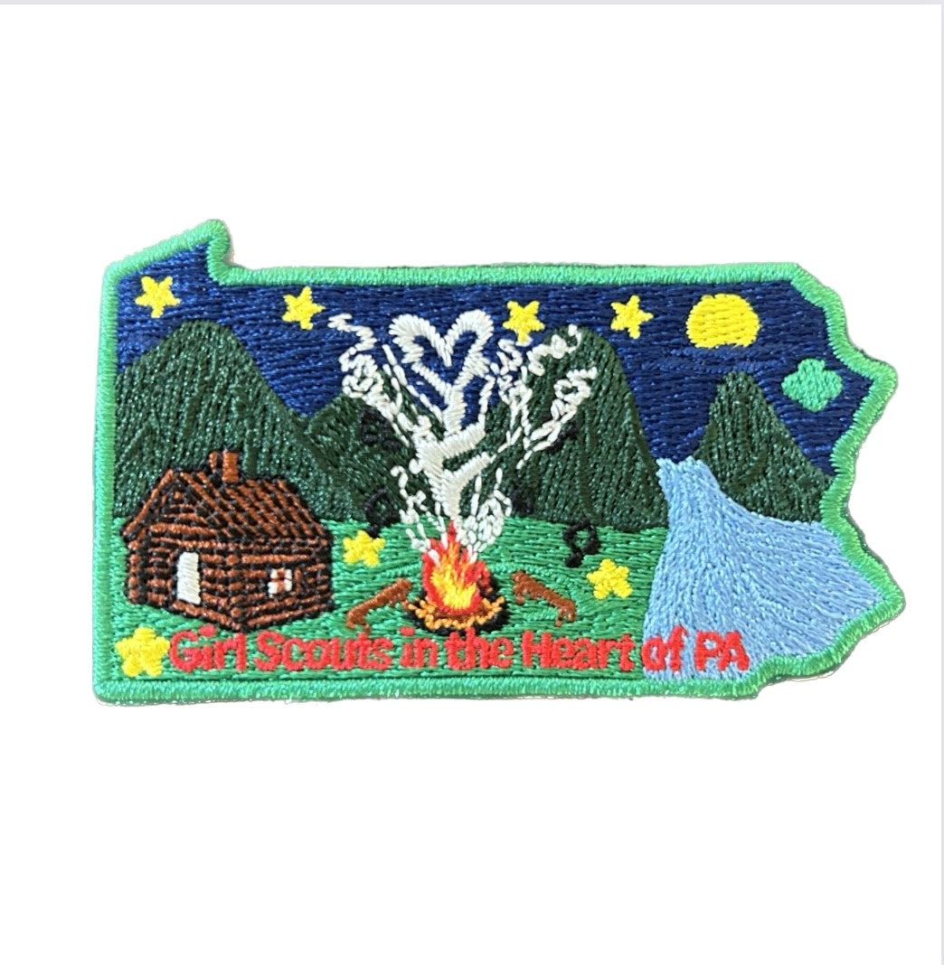 GSHPA Council Patch – Girl Scouts in the Heart of PA